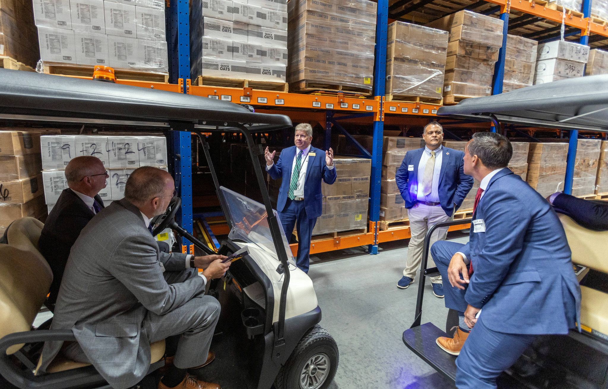 American Red Cross Leaders Tour Church Humanitarian Sites