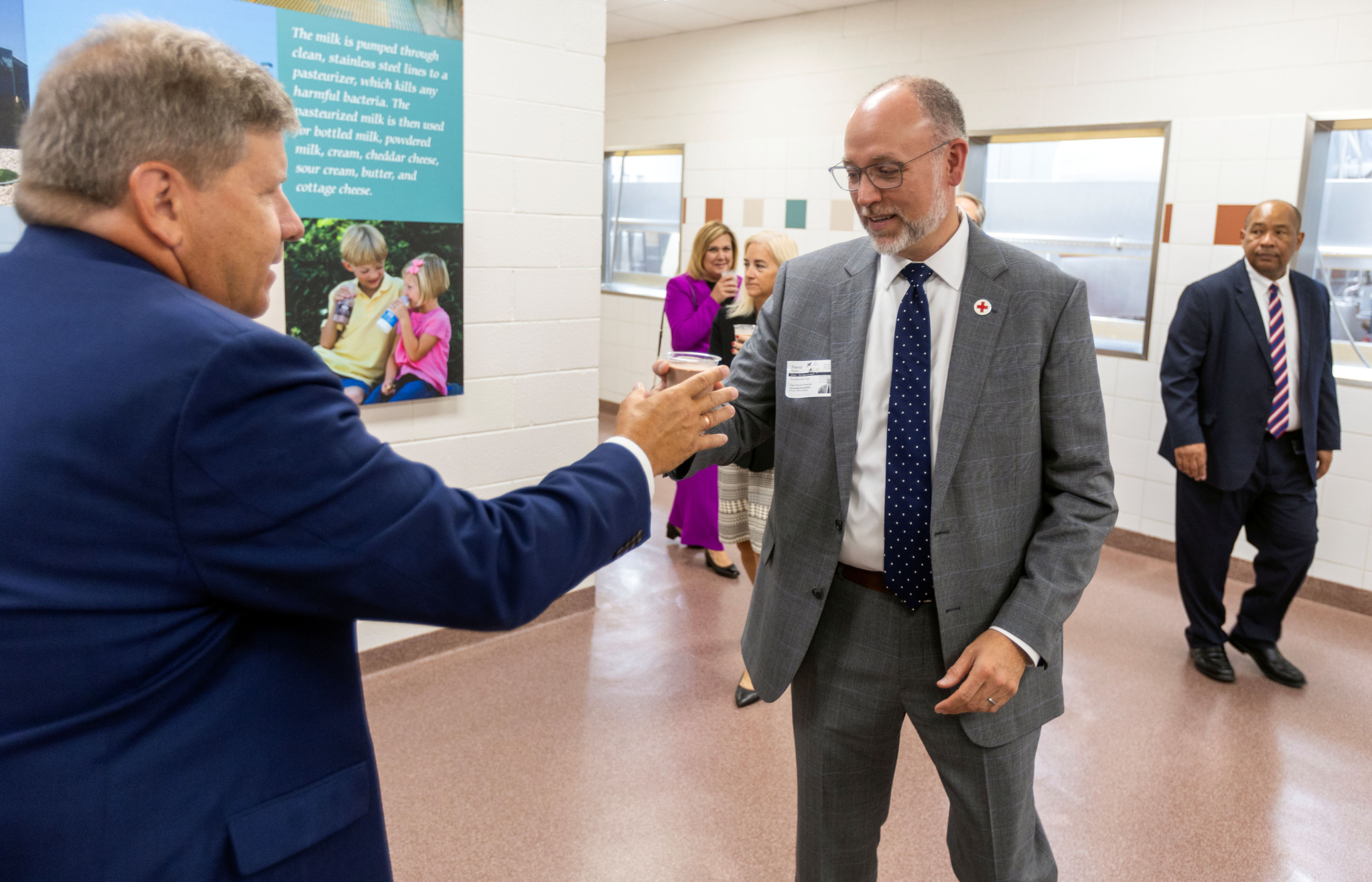 American Red Cross Leaders Tour Church Humanitarian Sites